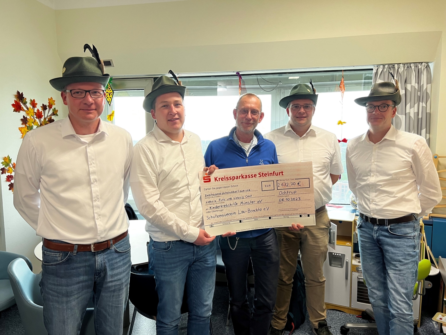 Schützenverein Lau-Brechte (Ochtrup): Jubiläumsfeier zugunsten der ...